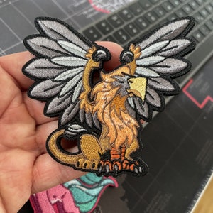 PATCHLAB the Griffon - Kids Morale Patch Morale Patches | Embroidered ...