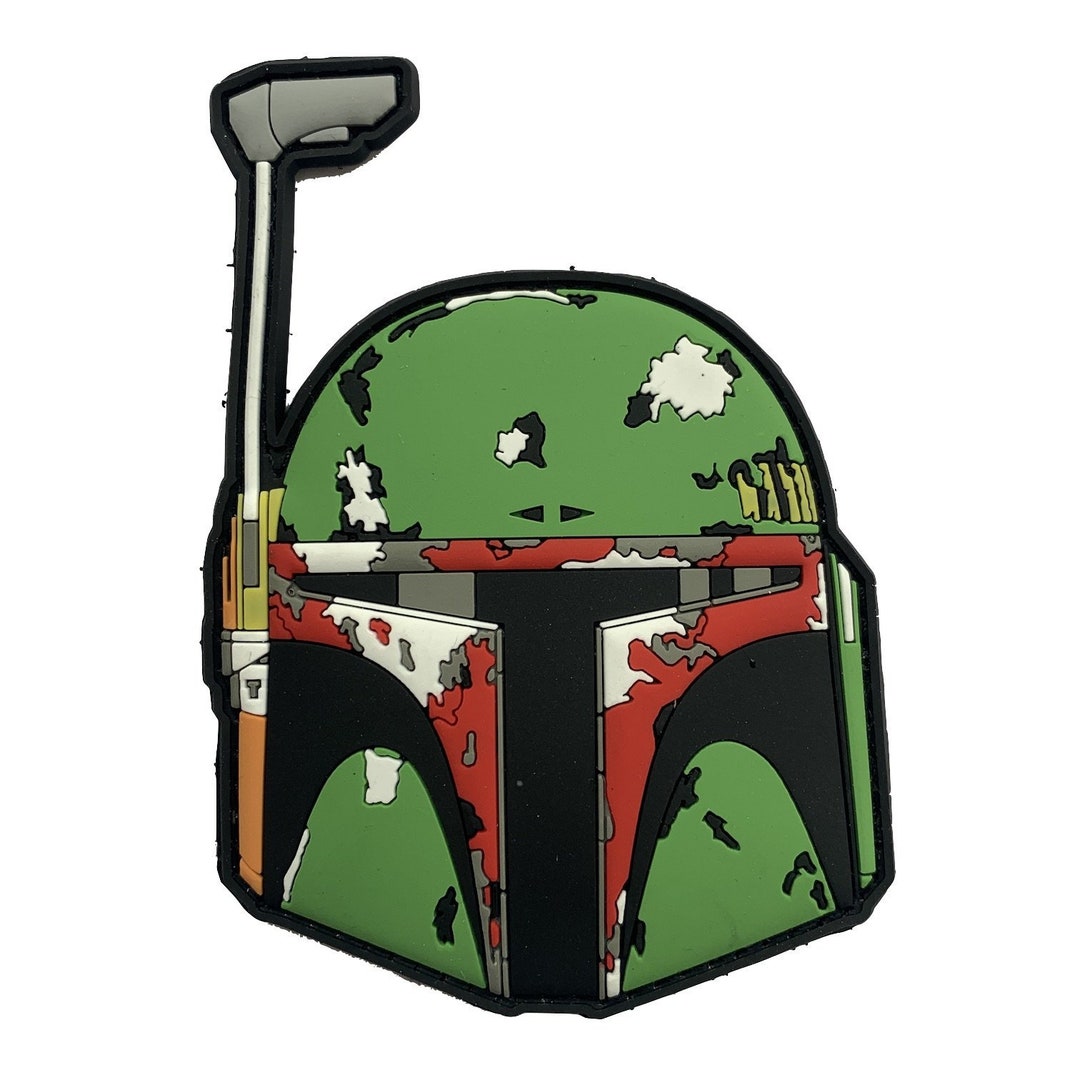 PATCHLAB Space War Bucket #4 Fett PVC Morale Patches Hook and Loop | Hook and Loop Patches ...
