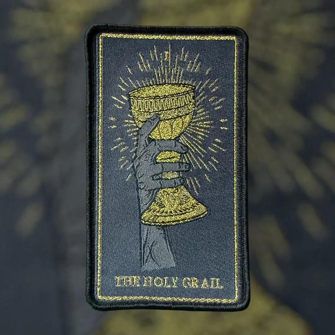 Holy Grail Embroidered Patch – Morale Hook & Loop Patch for Backpacks ...