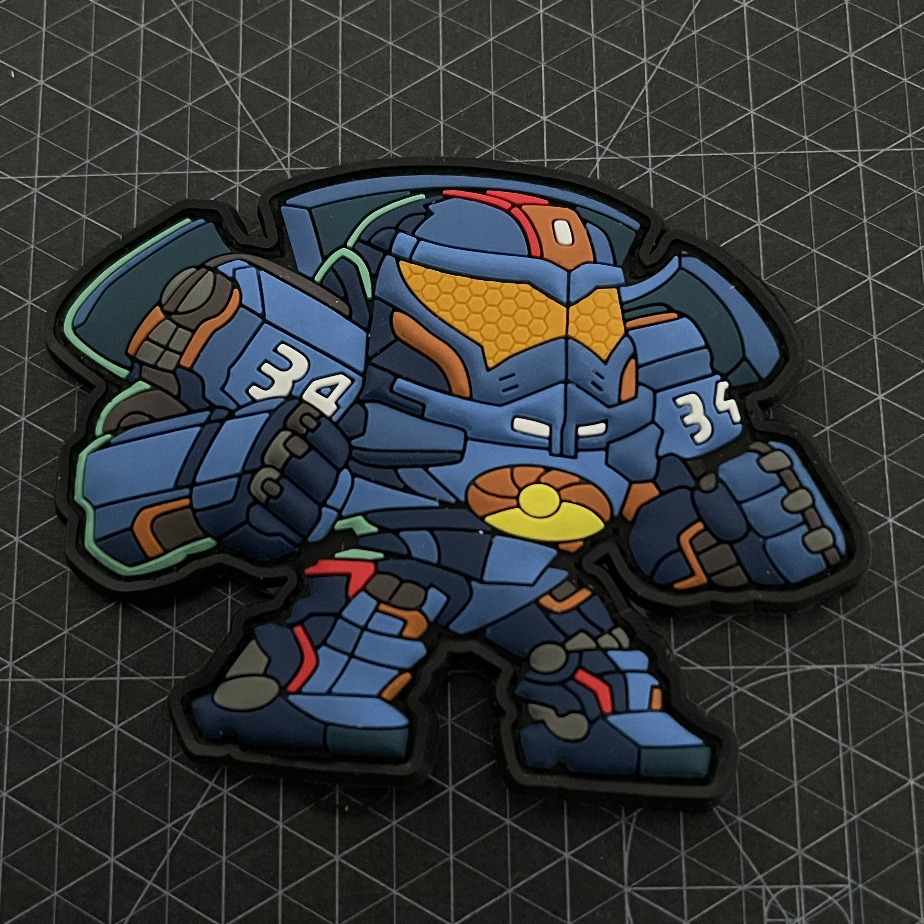 Jaeger Pacific Rim Blueprint