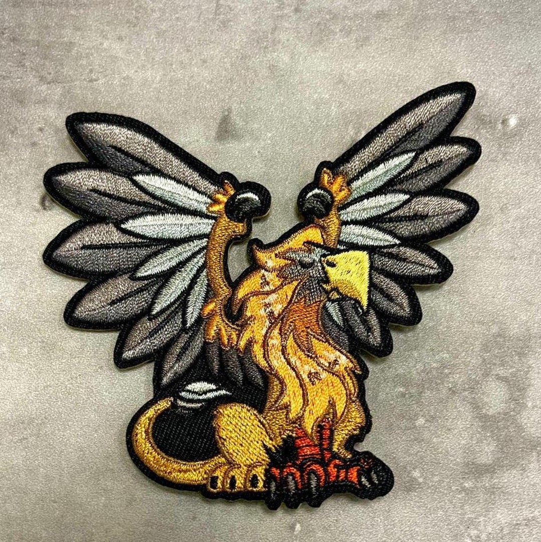 PATCHLAB the Griffon - Kids Morale Patch Morale Patches | Embroidered ...