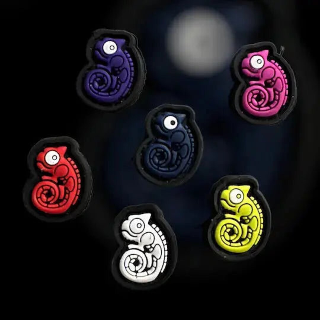 PATCHLAB Mini Ranger Eye Chameleon PVC Morale Patches Velcro Hook and Loop Patches Backpack ...