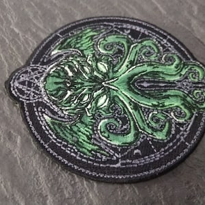 PATCHLAB Cthulhu Circle PVC Morale Patches Hook and Loop | Hook and Loop Patches | Hook and Loop ...
