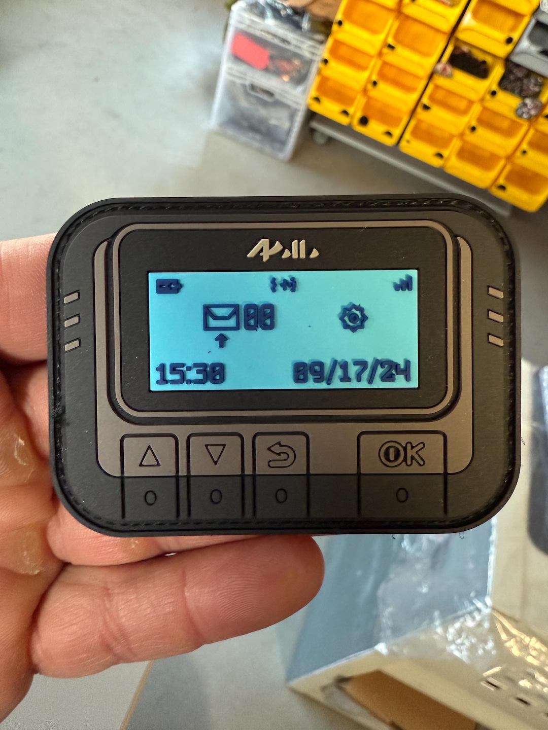 Back to 90th Funny Oldschool Pager PVC Rubber Morale Patch 3x2 " Hook ...