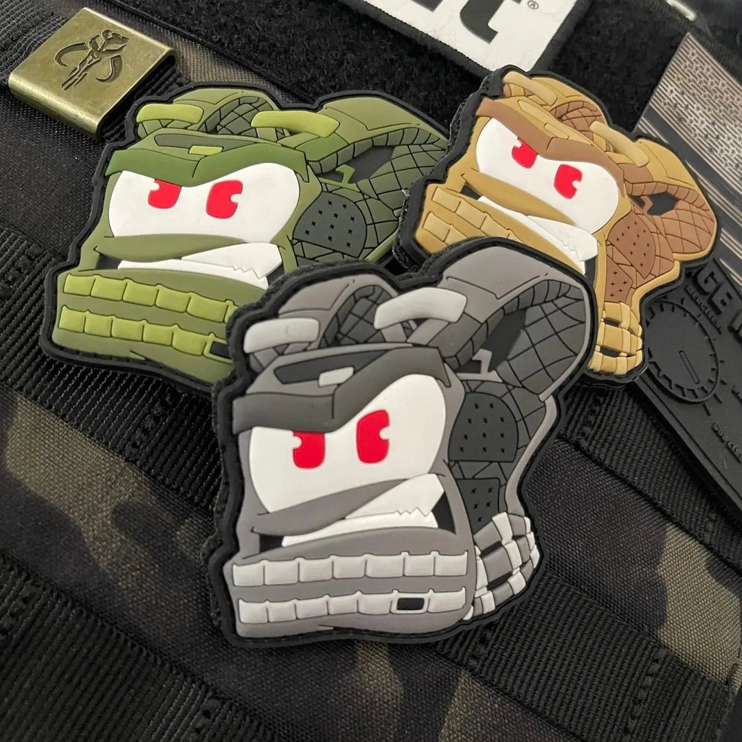 PATCHLAB Grumpy Carrier Morale Patch PVC Morale Patches | Hook and Loop ...