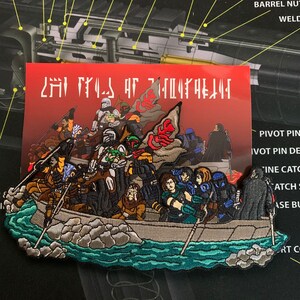 PATCHLAB Iconic Flags #1 Version 2 PVC Morale Patches | Embroidered Patches for Clothes | Hook ...