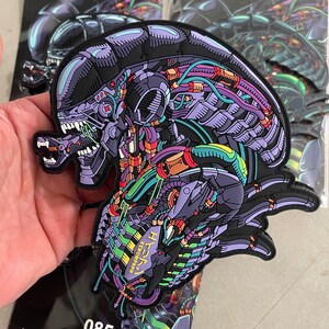 PATCHLAB ALPHA #6 Xeno Mecha PVC Morale Patches | Embroidered Patches ...