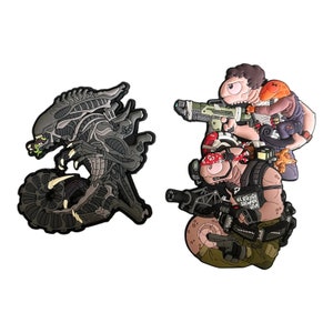 PATCHLAB Xeno Hunting Club PVC Morale Patches Hook and Loop | Hook and ...