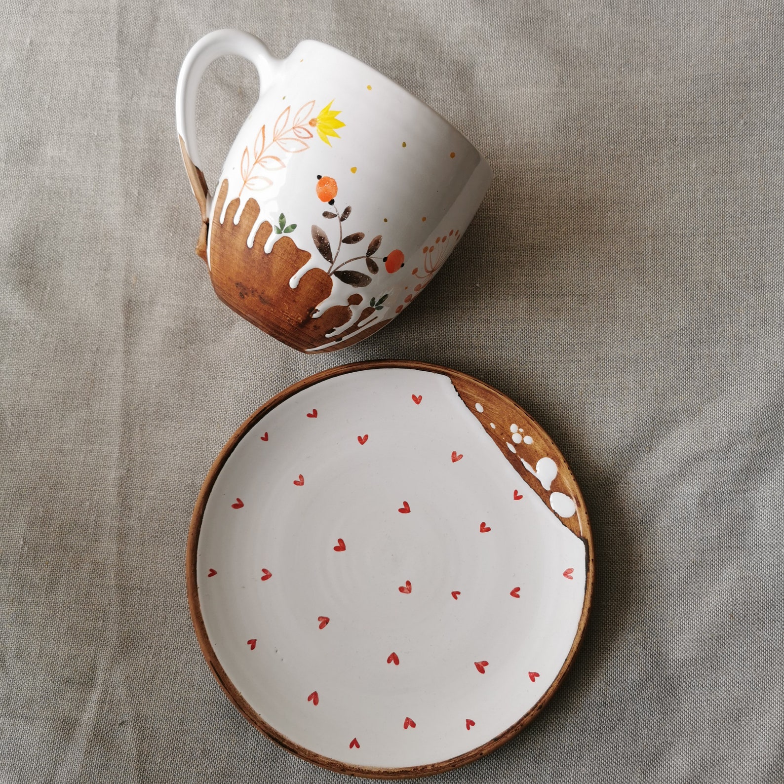 A Cup With a Cute Owl Hand-drawn Especially for You Handmade - Etsy