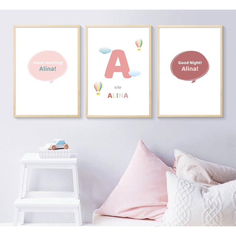 Art & Collectibles Digital Prints customized printable poster 3 set of ...