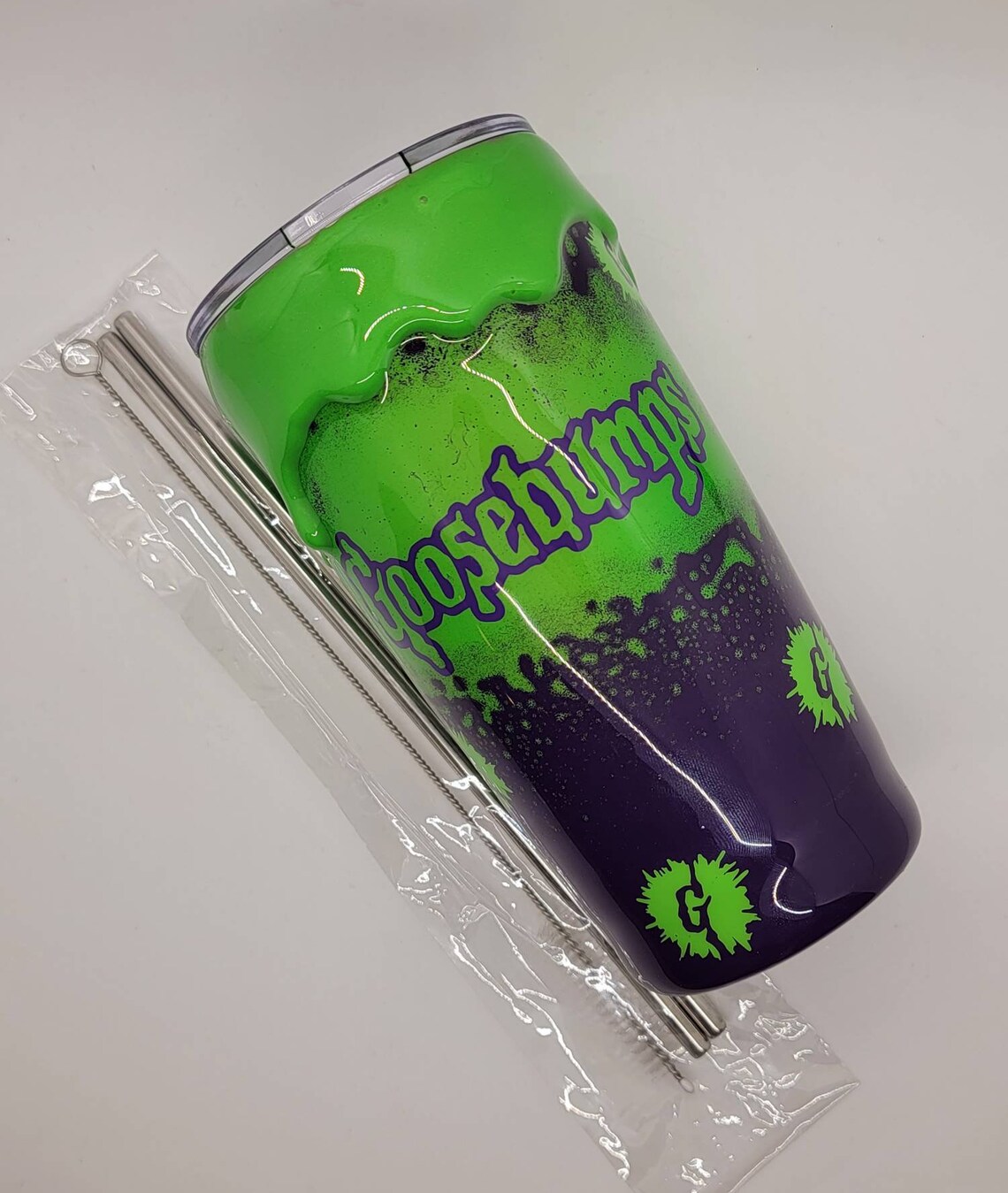Goosebumps Tumbler Goosebumps Drip Tumbler Drip Tumbler - Etsy
