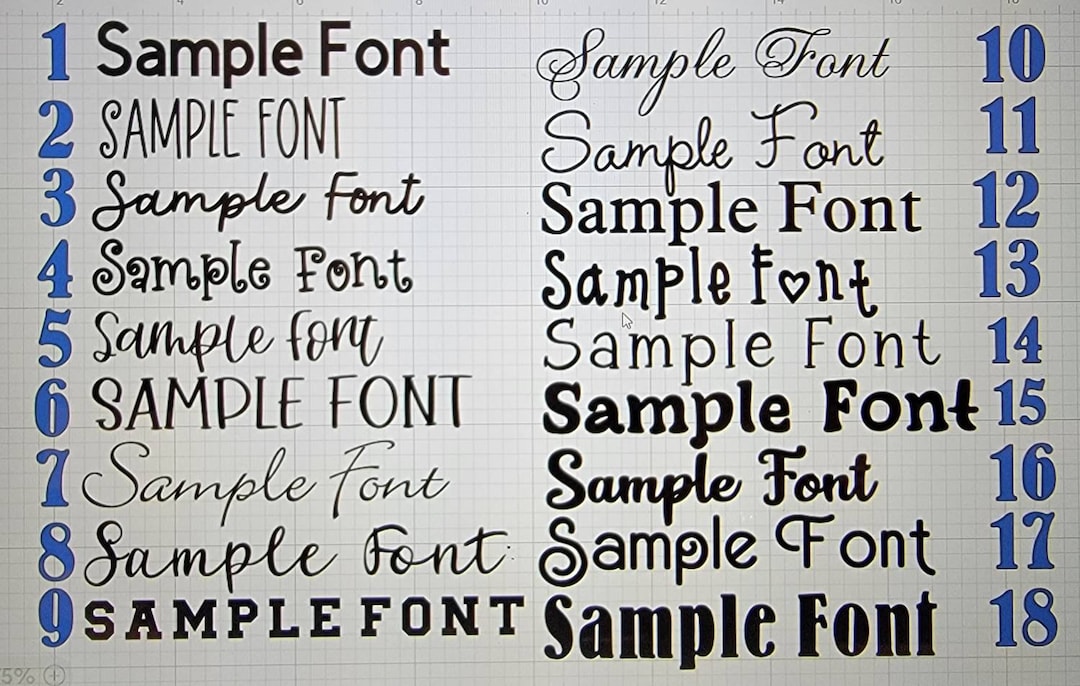 Custom Name Decals, Custom Font Decals, Font Decals, Name Decals, Text ...