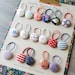 Ponytail Bobbles Choose Your Pattern Ponytail Holders - Etsy