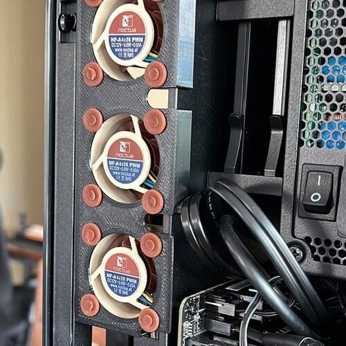 NZXT H1 Gen 1 40mm Fan Brackets single/double/triple - Etsy