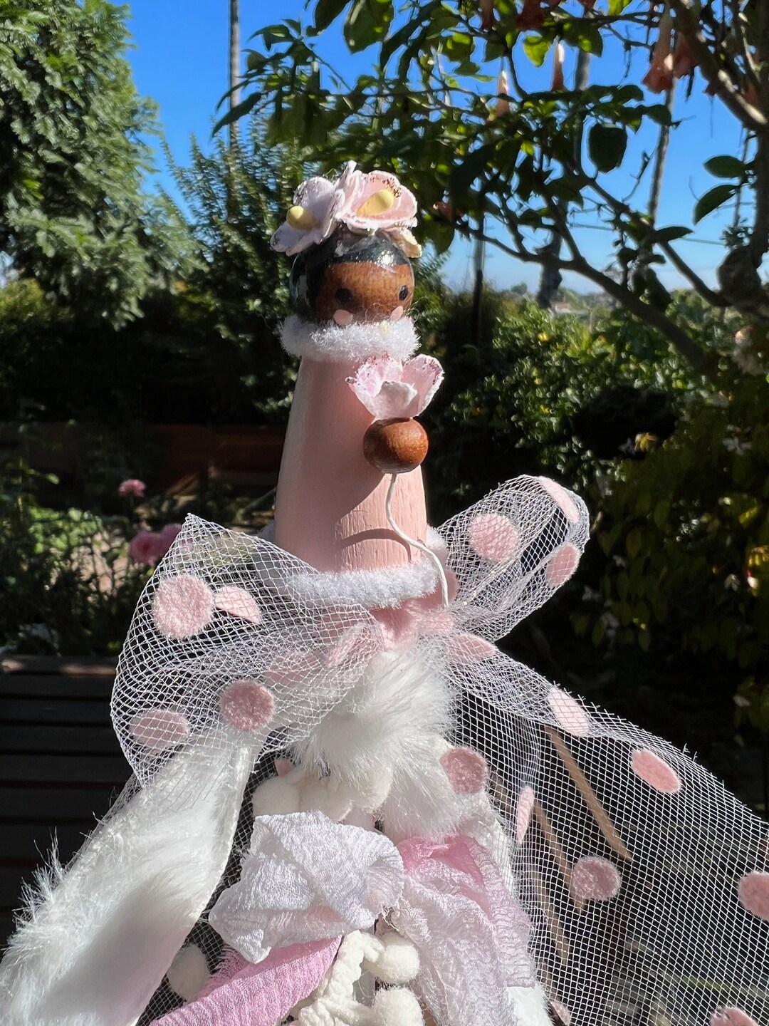 Peg Dolls, Wand Flag, Peg Doll Christmas, Christmas Decor, Stocking ...