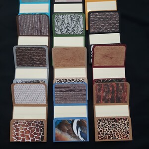 Animal Print Sticky Note Holders (3x3) Personalized Memo Pads,party ...
