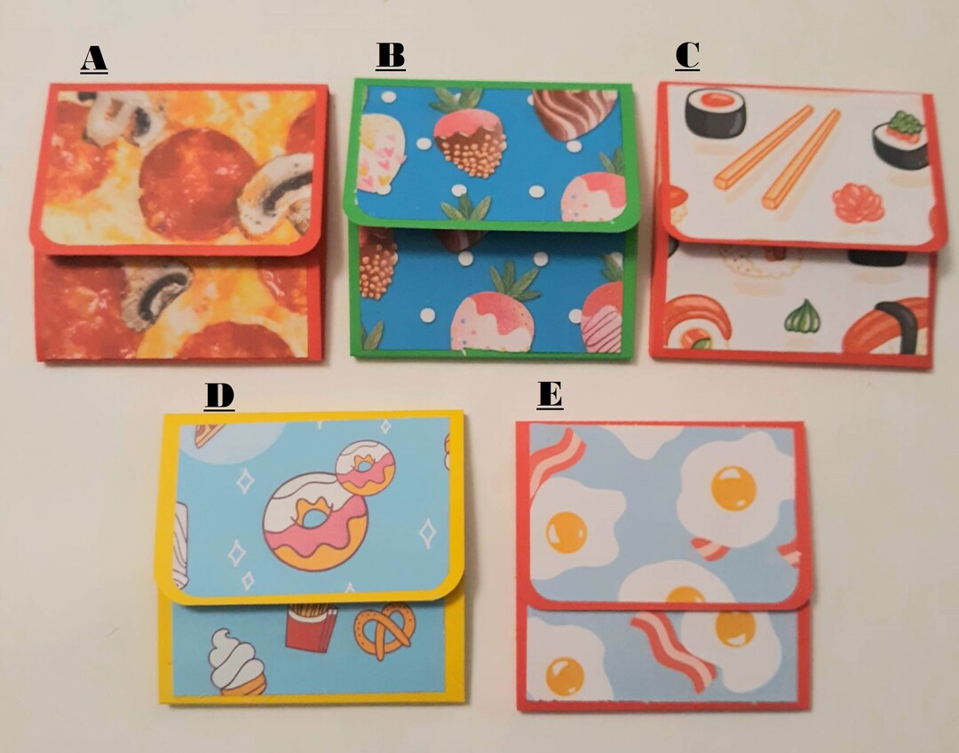 Sticky Note Holders (3x3) Snack Food Graphics, Personalized Memo Pads ...