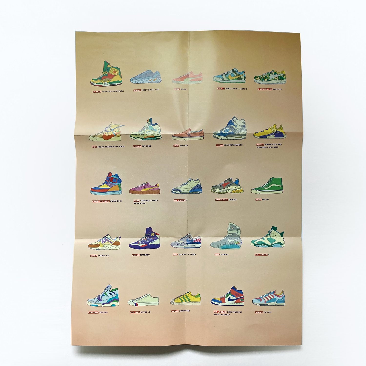 Sneaker Puzzle, 1000 Pieces Jigsaw Puzzle, Including Sneaker Poster ...