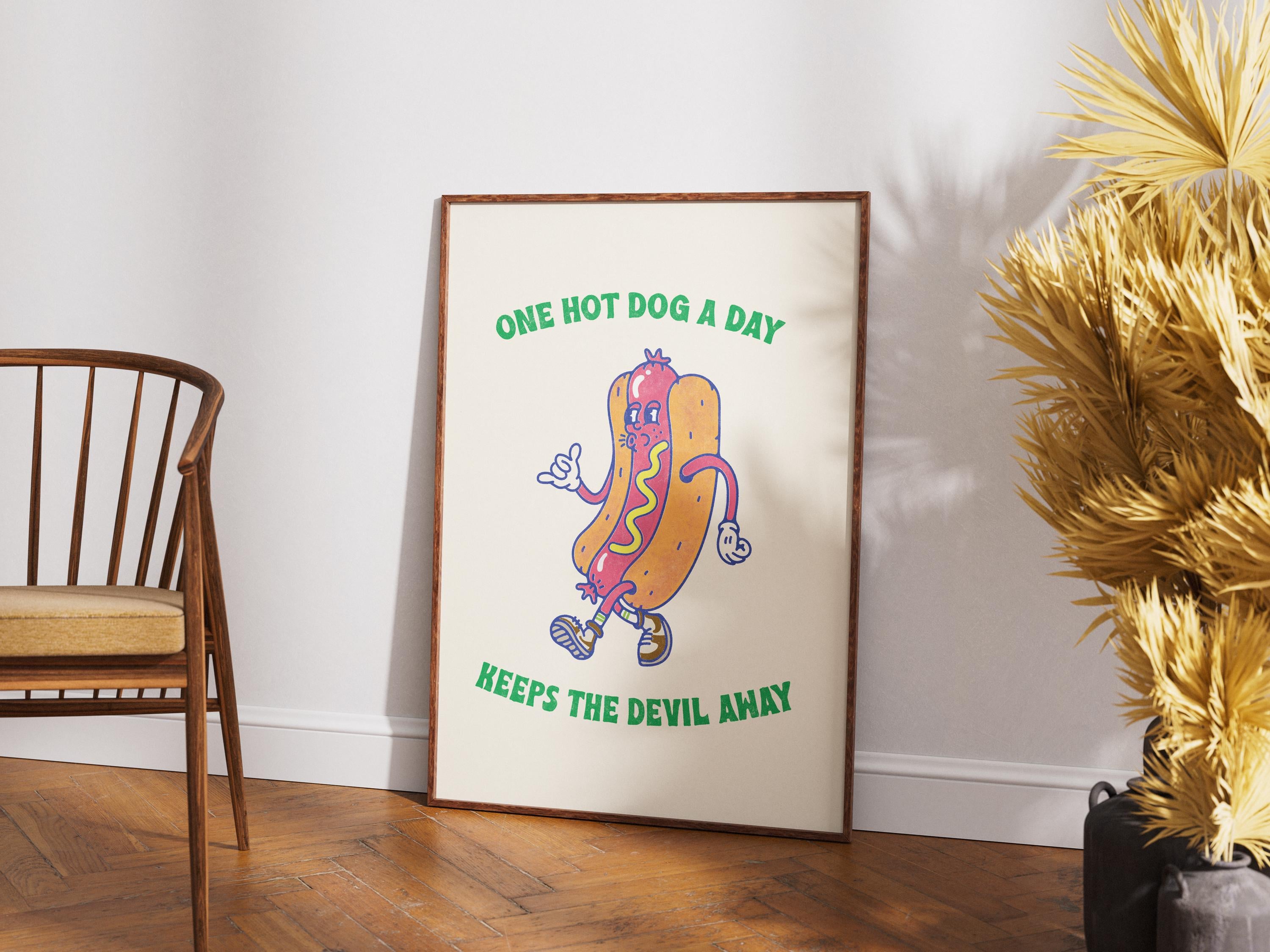 Print - One Hot Dog a Day 2.0 | Limited Edition | Signed and Numbered ...