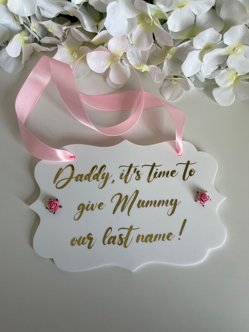 Flower Girl Sign Flower Girl Carry Sign Flower Girl Wedding - Etsy UK