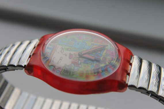 Swatch GR133 - Tokyo Manga / AG1996 * Hideki Nakazawa - Gem