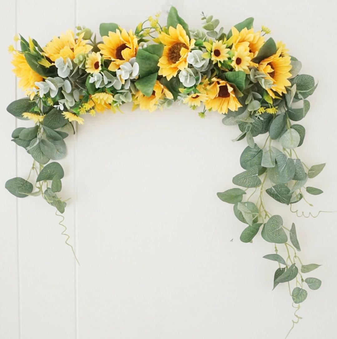 Wedding Arch Sunflowers, Sunflower Wedding Decorations, Arch Wedding ...