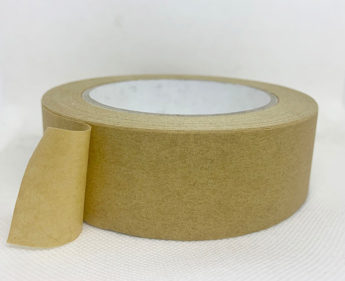 Strong Paper Packaging Tape 36mm Fully Recyclable Brown | Etsy