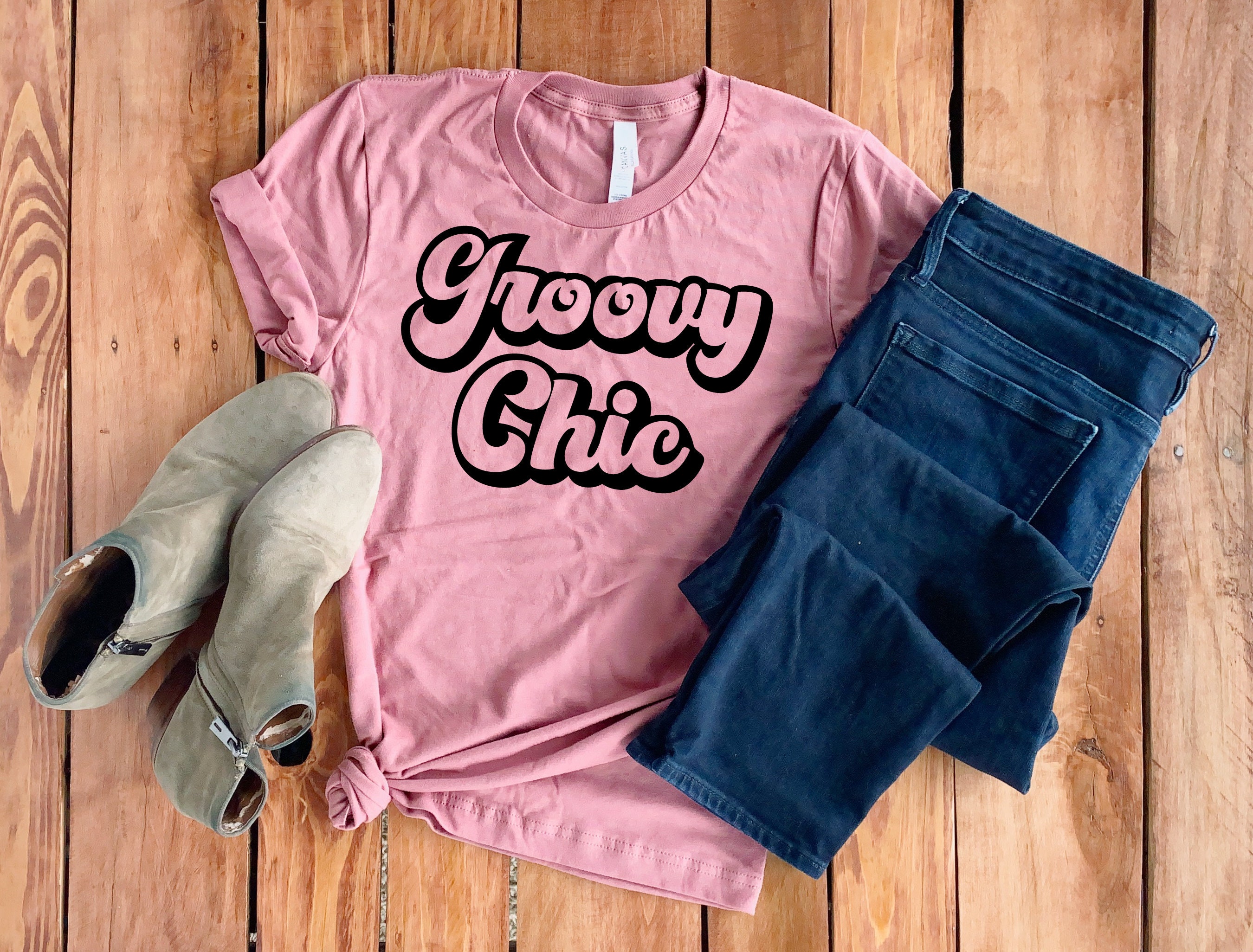 Groovy Chic Digital Cut File / Groovy Chic SVG / Svg Dxf - Etsy