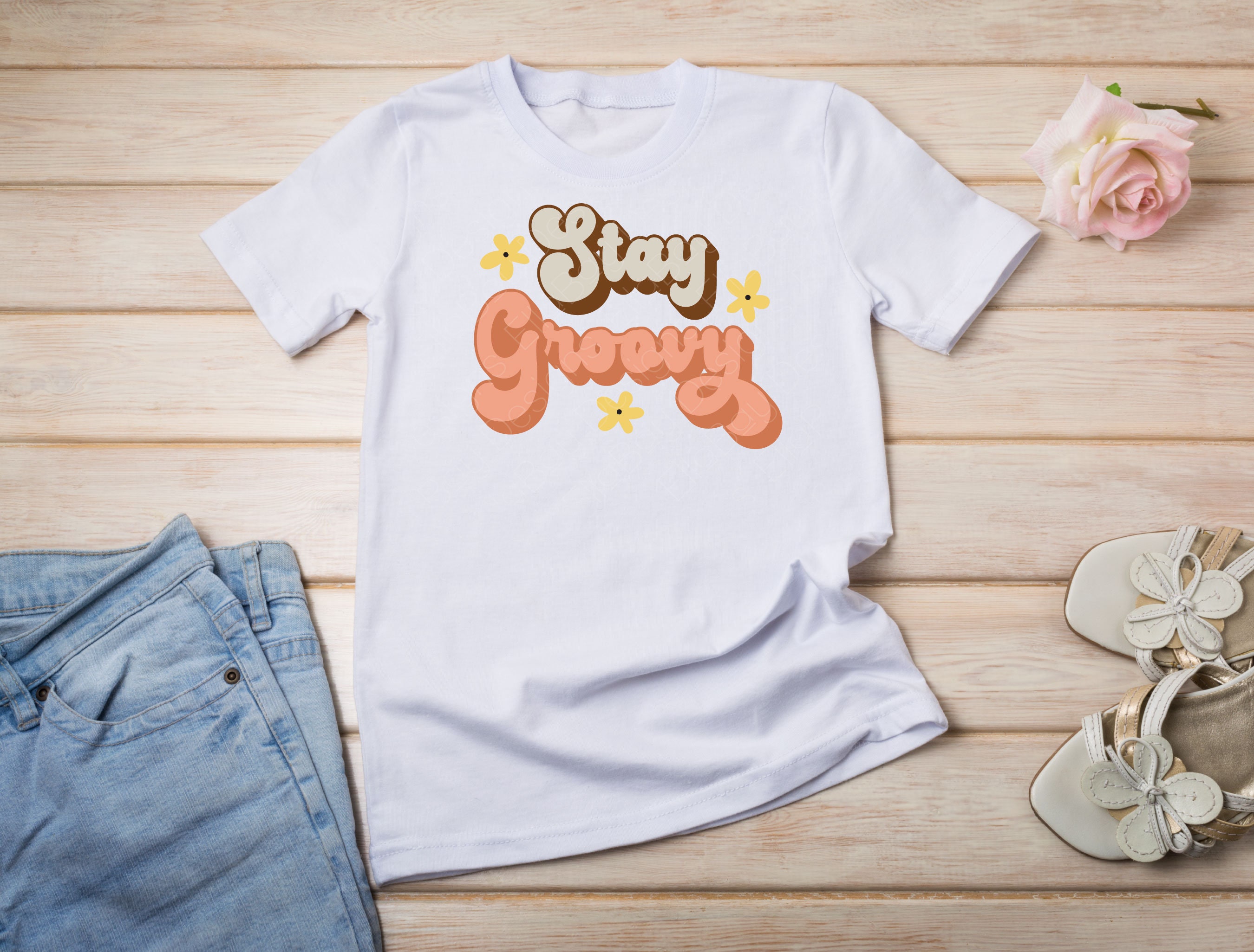Stay Groovy SVG, PNG, DXF Eps, Retro Svg, Hippie Svg, Trendy Svg Design ...