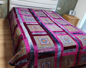 Velvet Patchwork - Etsy