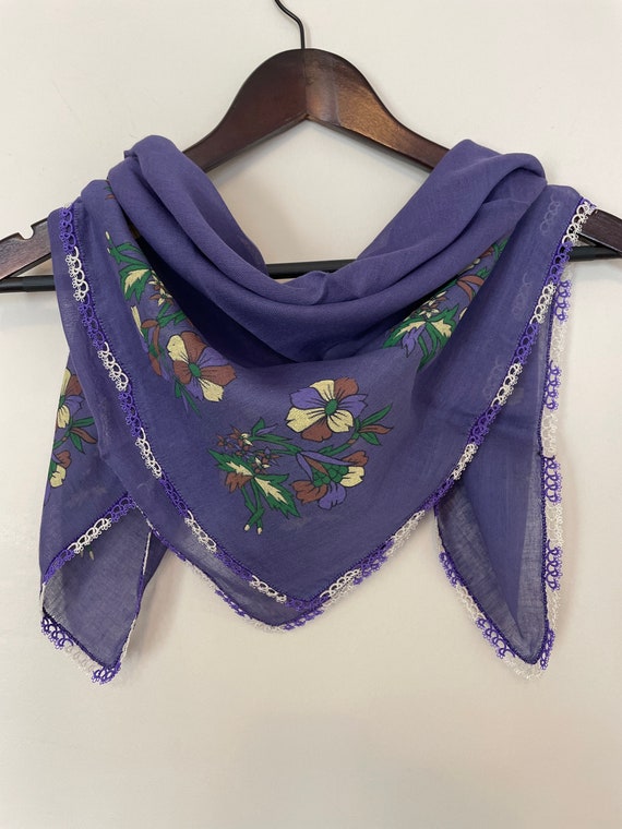 Purple tatting oya - Gem