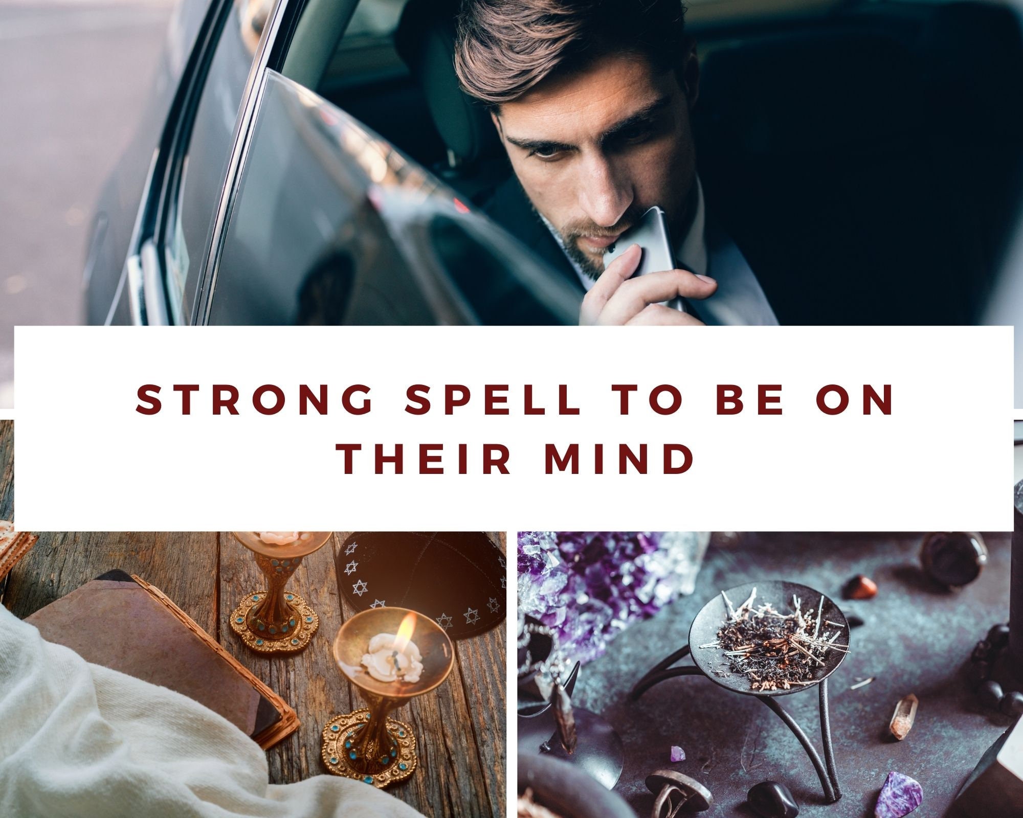 Strong Be on Their Mind Spell - Etsy