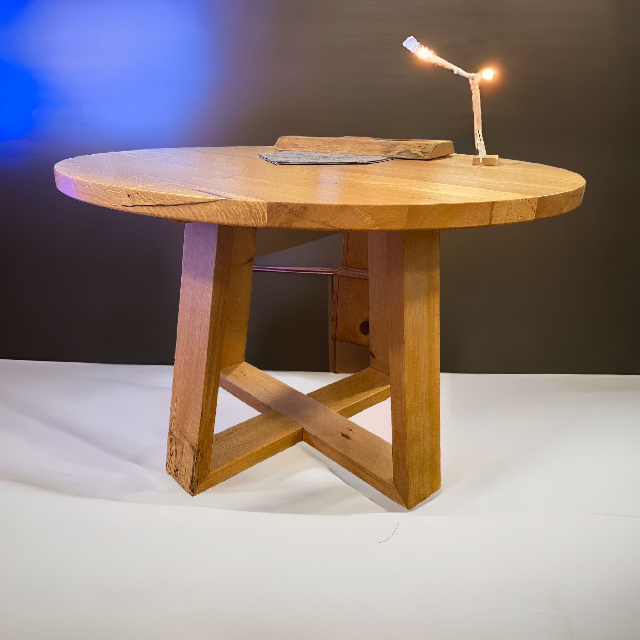 4 Ft Round Table - Etsy