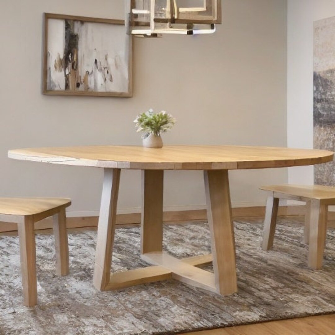 4 Ft Round Table - Etsy