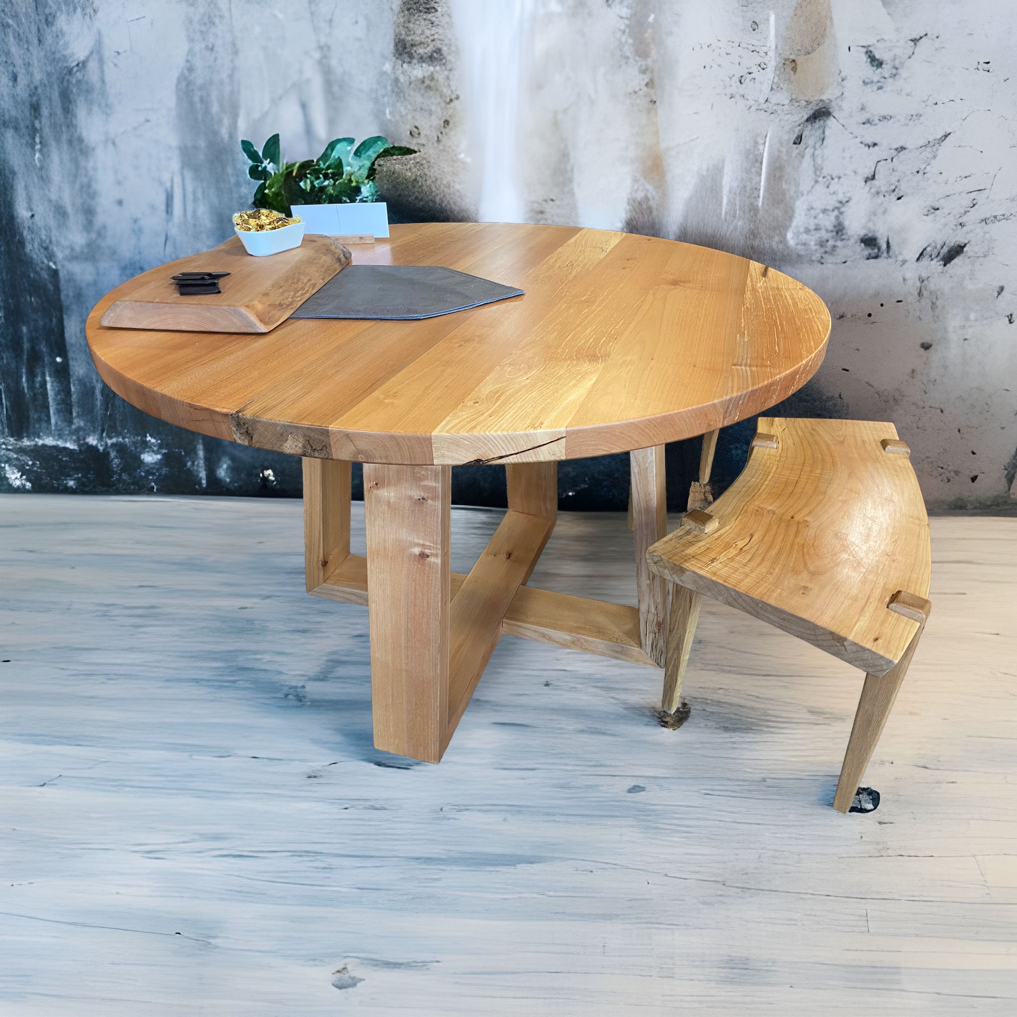 4 Ft Round Table - Etsy