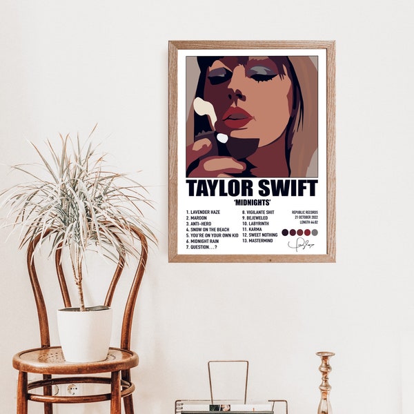 Taylors Swift Poster - Etsy UK