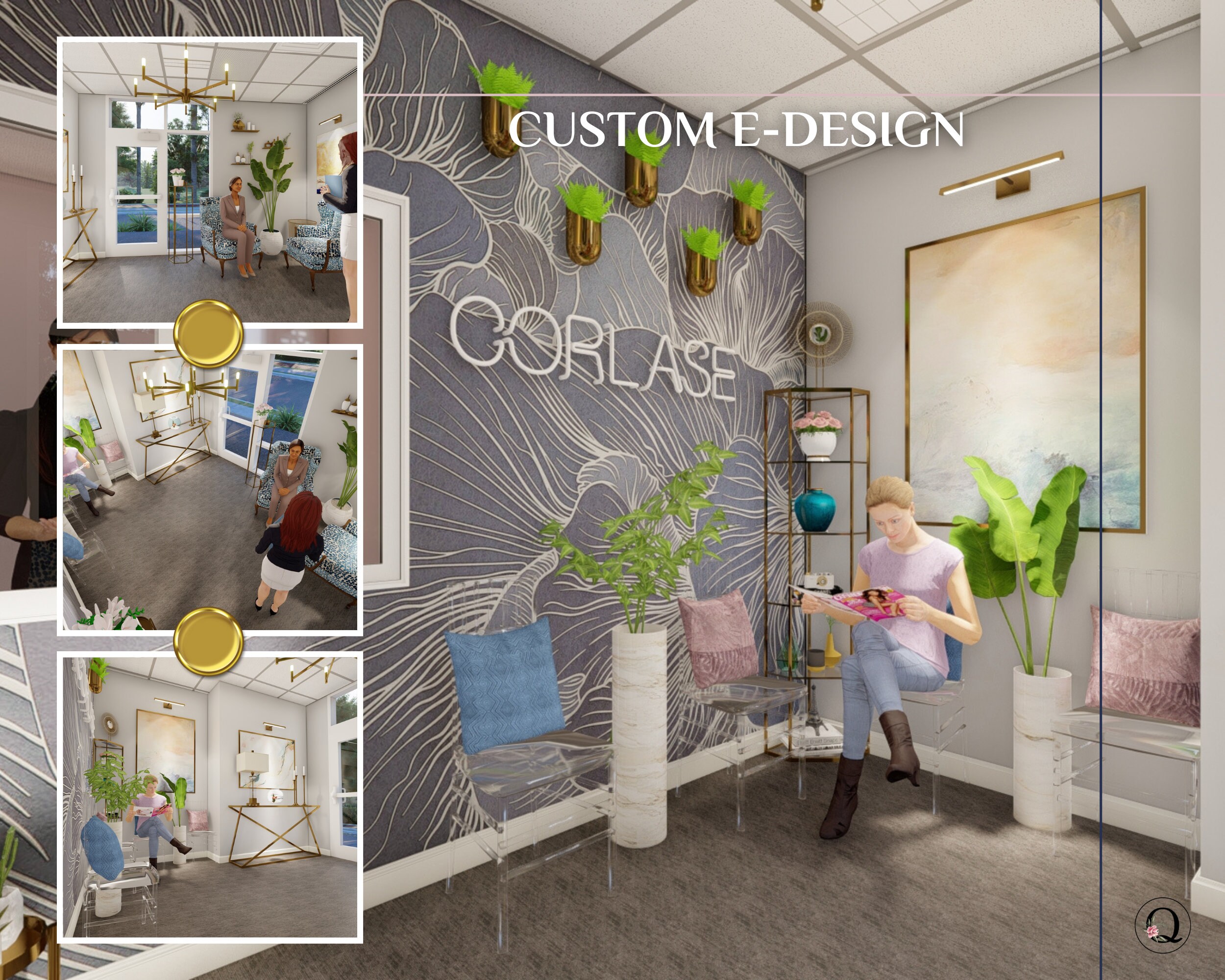 Custom Space Design, Online Interior Design, Virtual Interior Design ...