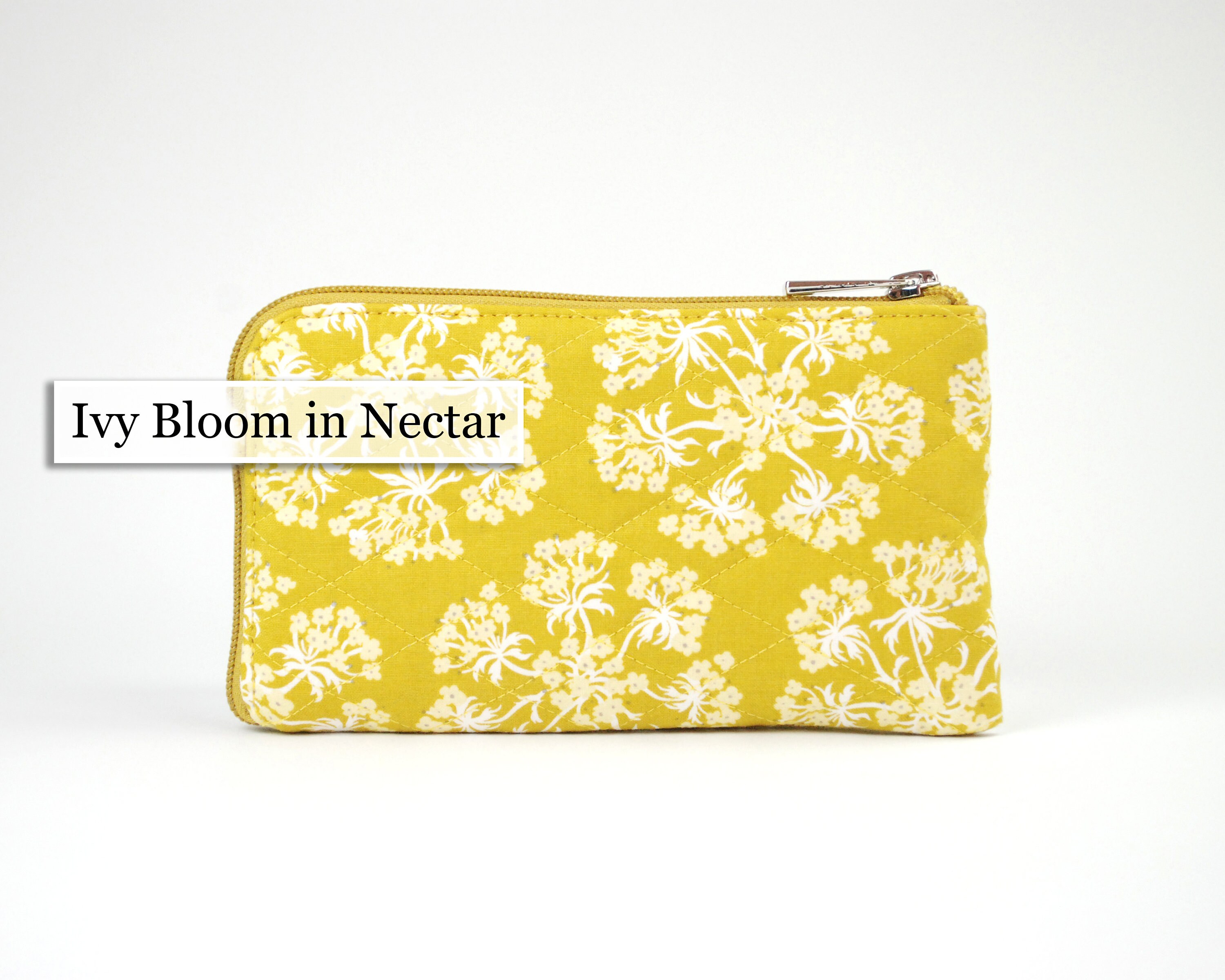 Fabric Phone Case, Zipper Phone Pouch, Horizontal Phone Case, iPhone 15 ...