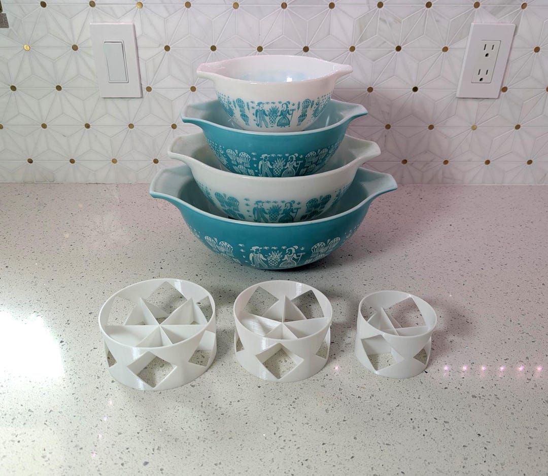 Pyrex Cinderella Bowl Display Stands - STANDS ONLY - 3D Printed - Etsy