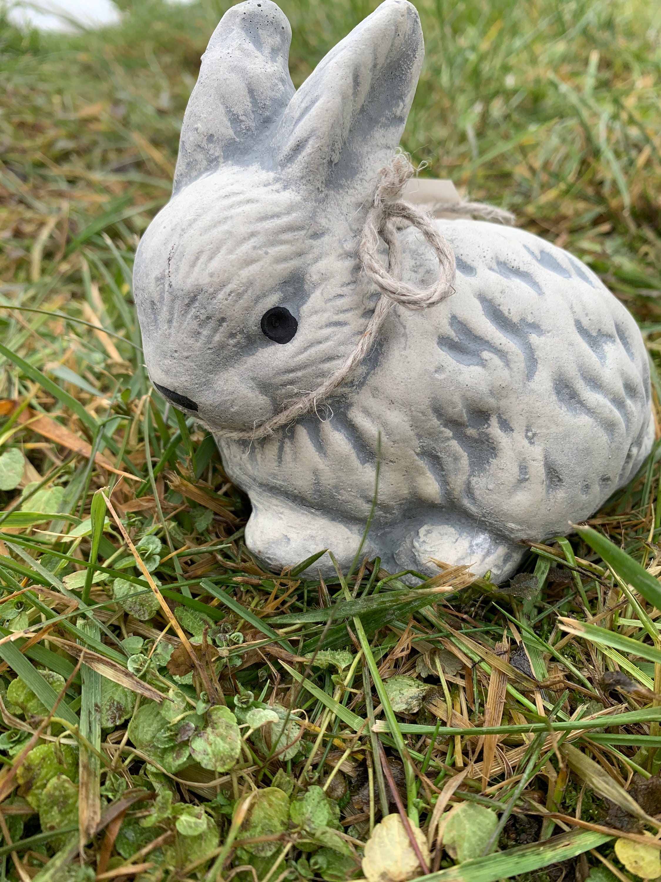 Garden Rabbit,small Concrete Rabbit, Rabbits Are Garden Decorative ...