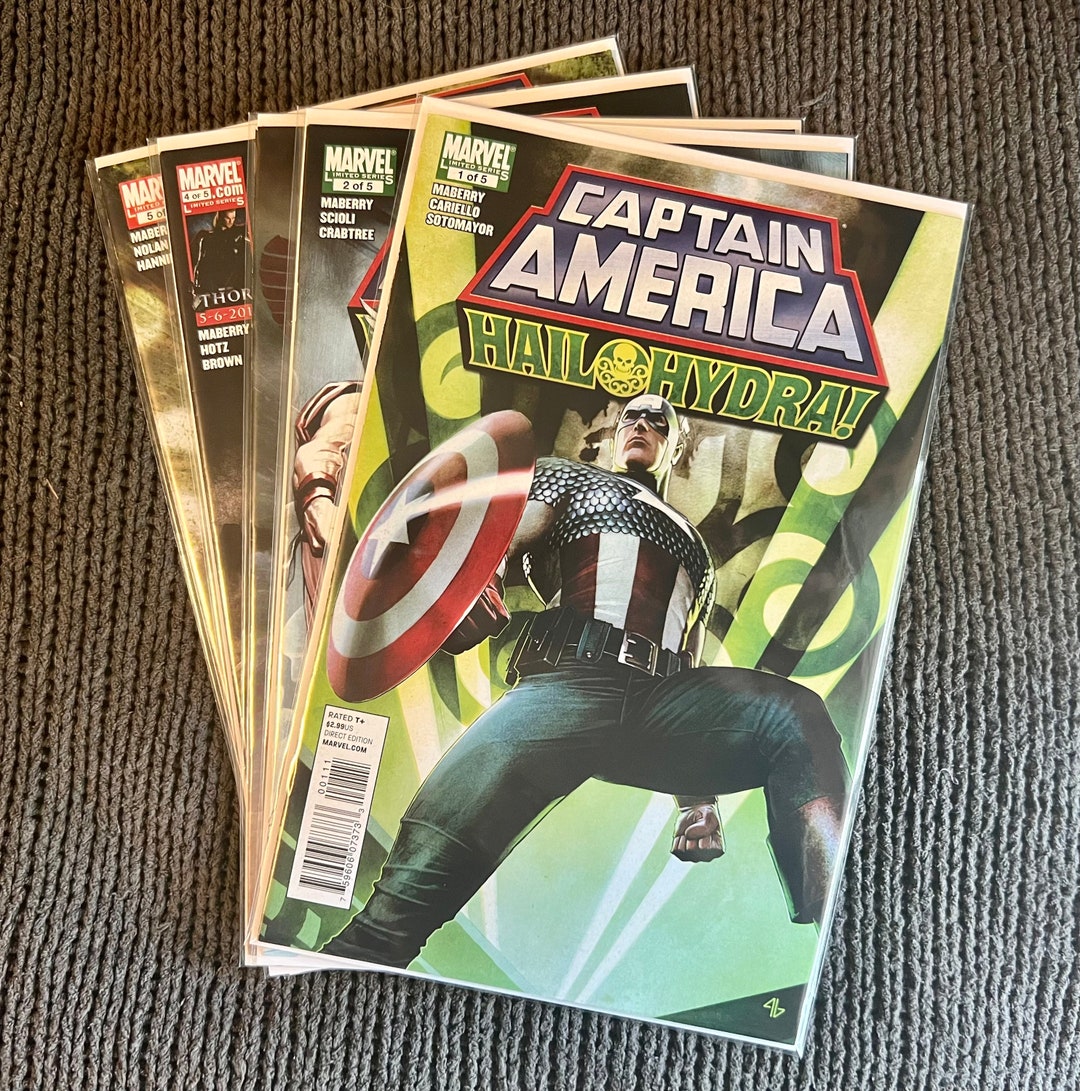 Captain America: Hail Hydra #1-5 (very Fine/near Mint; Complete Mini ...
