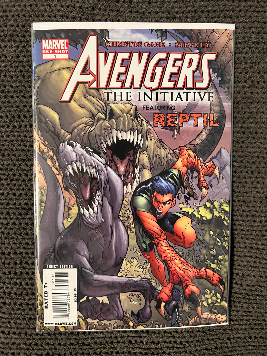 Avengers the Initiative - Featuring Reptil (very Fine/near Mint; Minor ...