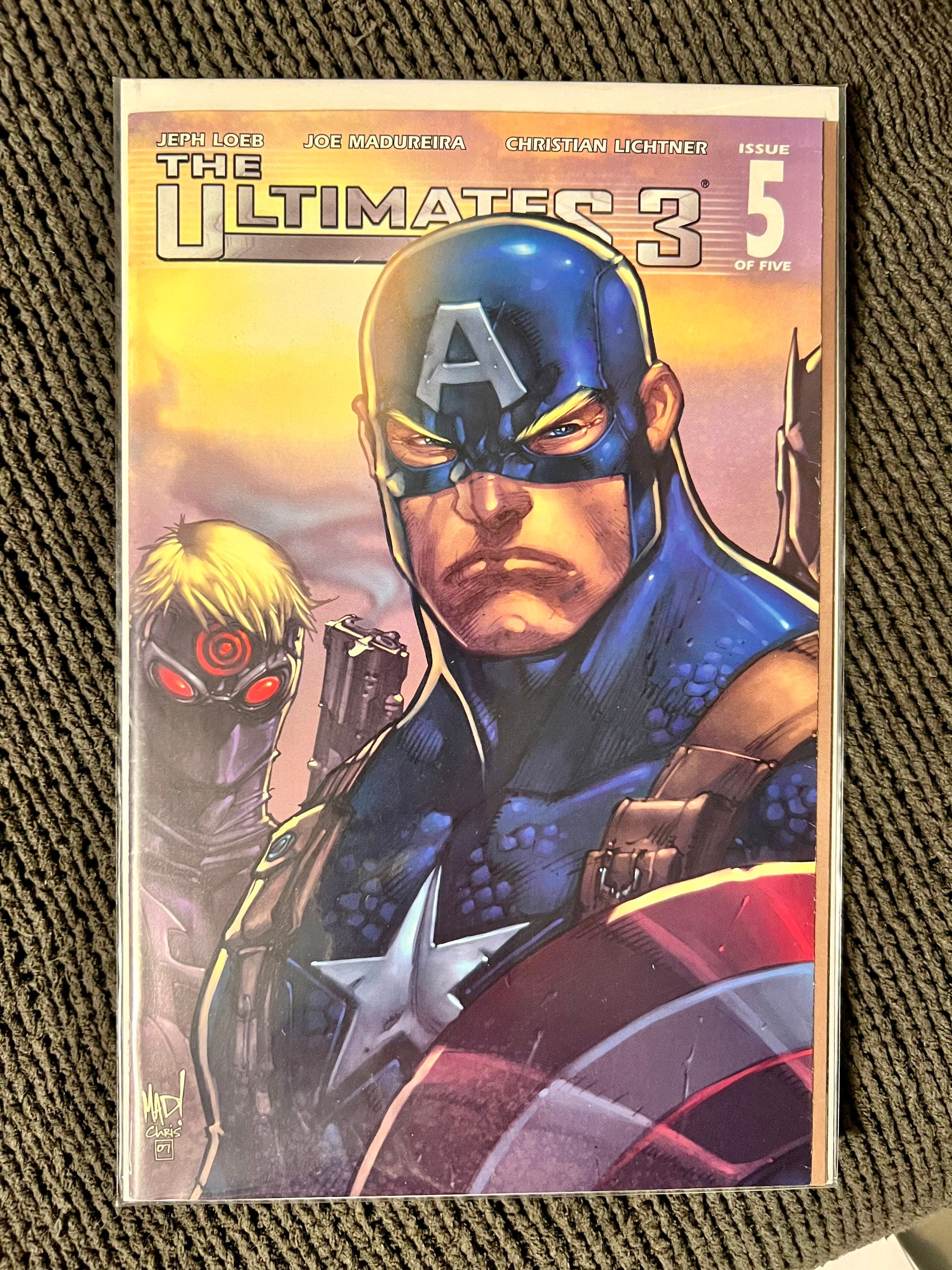 Joe Mad Captain America