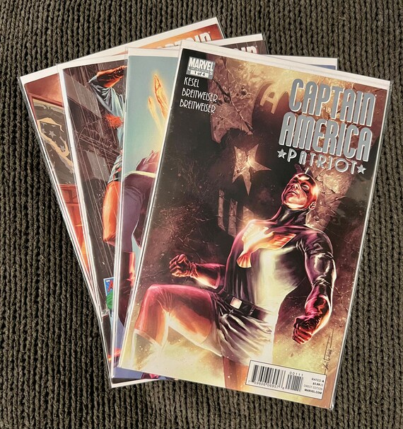 Captain America Patriot 1-4 very Fine Marvel Mini-series - Etsy