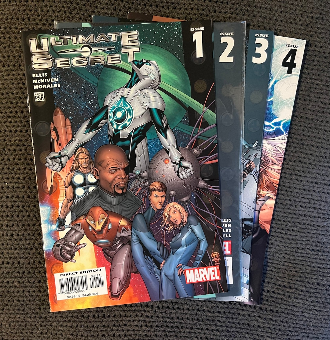 Ultimate Secret 1-4 full Series very Fine/near Mint Ultimate Mini ...