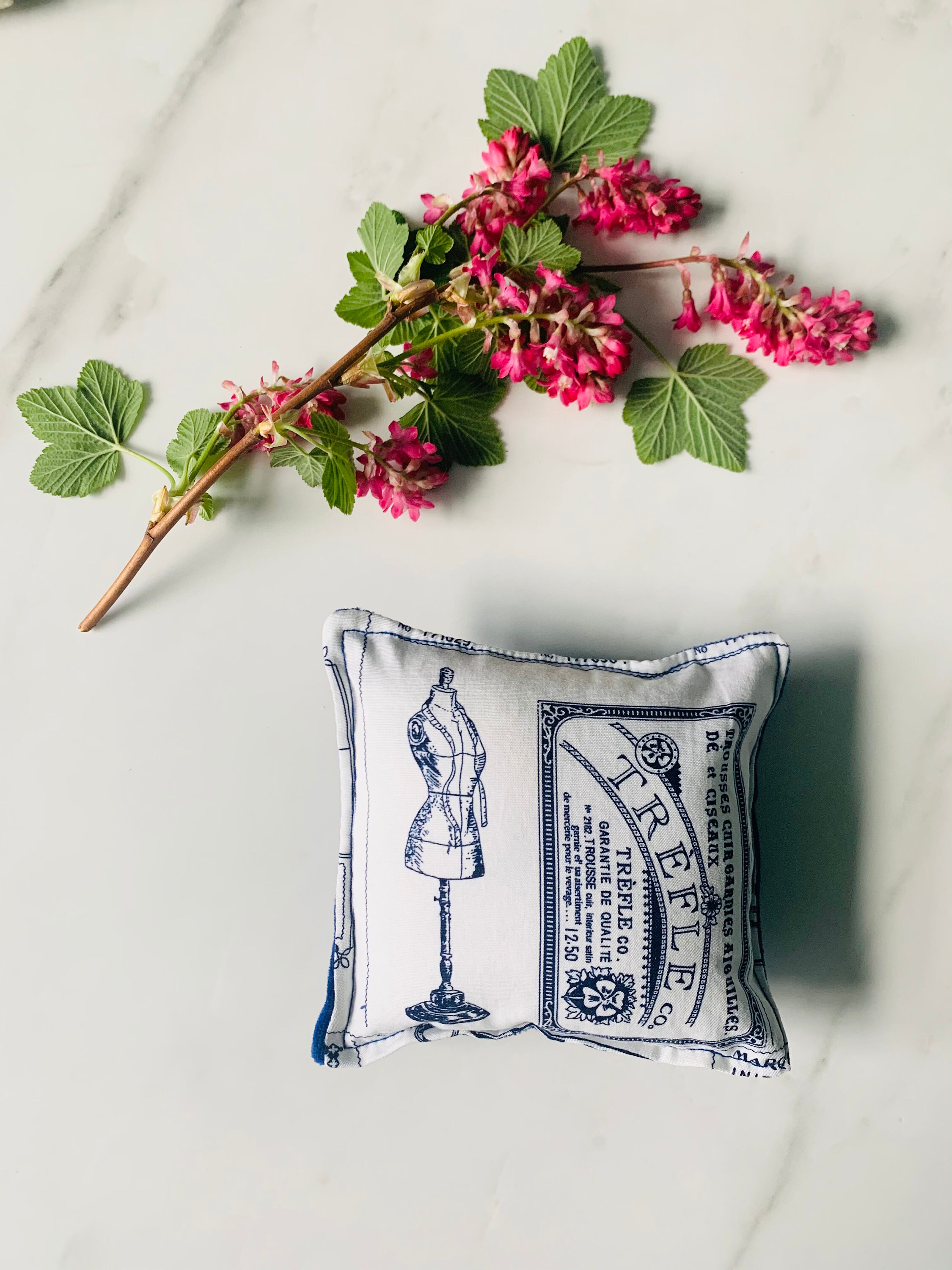 Chunky Pin Cushion Pretty Fabric Choices Plump Square - Etsy