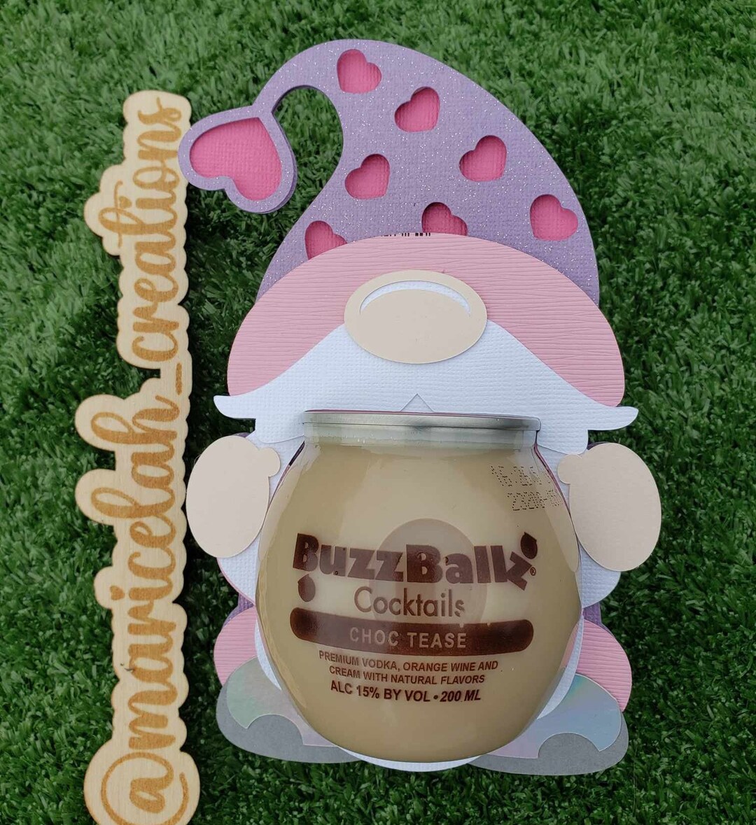 Gnome Buzzball Holder, Gnome, Buzzballs, Drink Holder. Party Favor, - Etsy