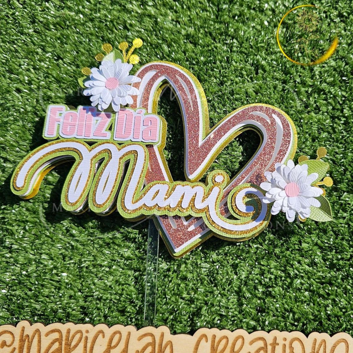 Mother's Day Cake Topper, Día De Las Madres, Feliz Día De Las Madres ...