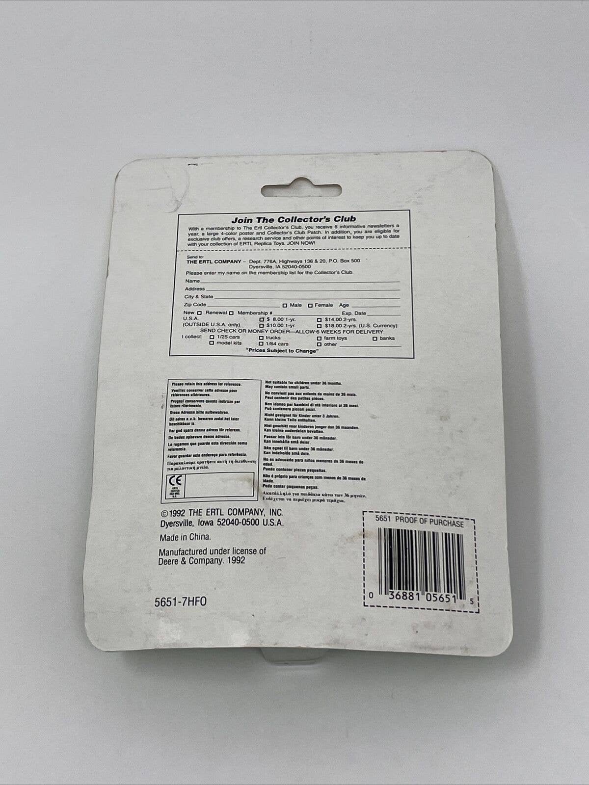 1992 Ertl John Deere 7800 Tractor NIP 5651 1:64 Scale Model - Etsy