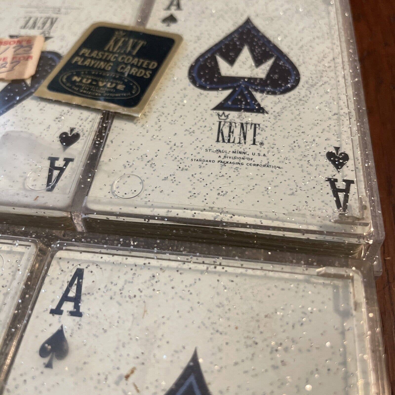 Kent Plastic Coated Playing Cards Double Deck Cards Set of 3 - Etsy